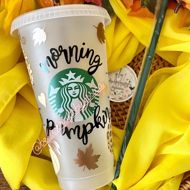 Fall Starbucks Cup - Etsy