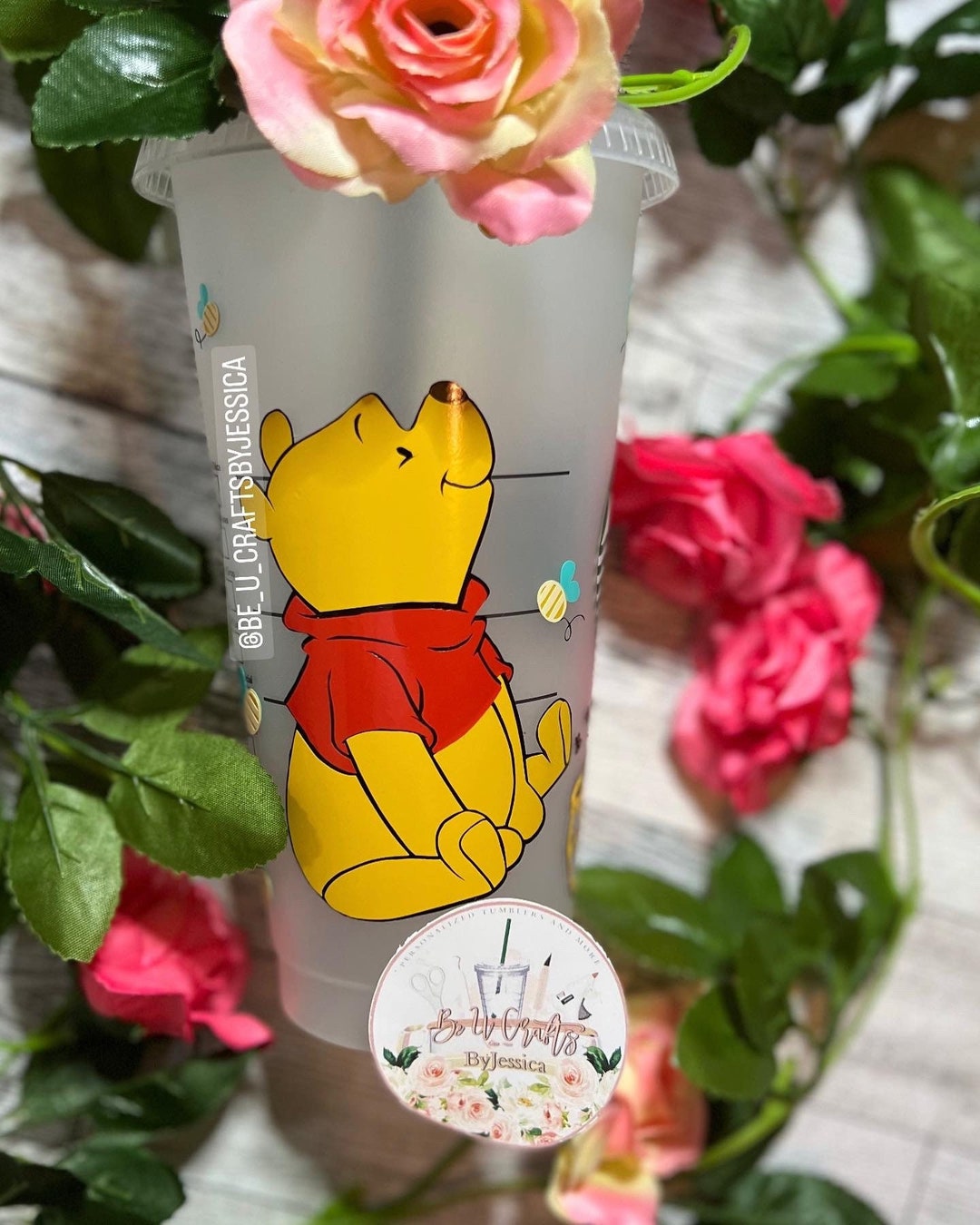 Winnie the Pooh Bear Starbucks Cupwinnie the Pooh Tumbler Gifts for Her ...