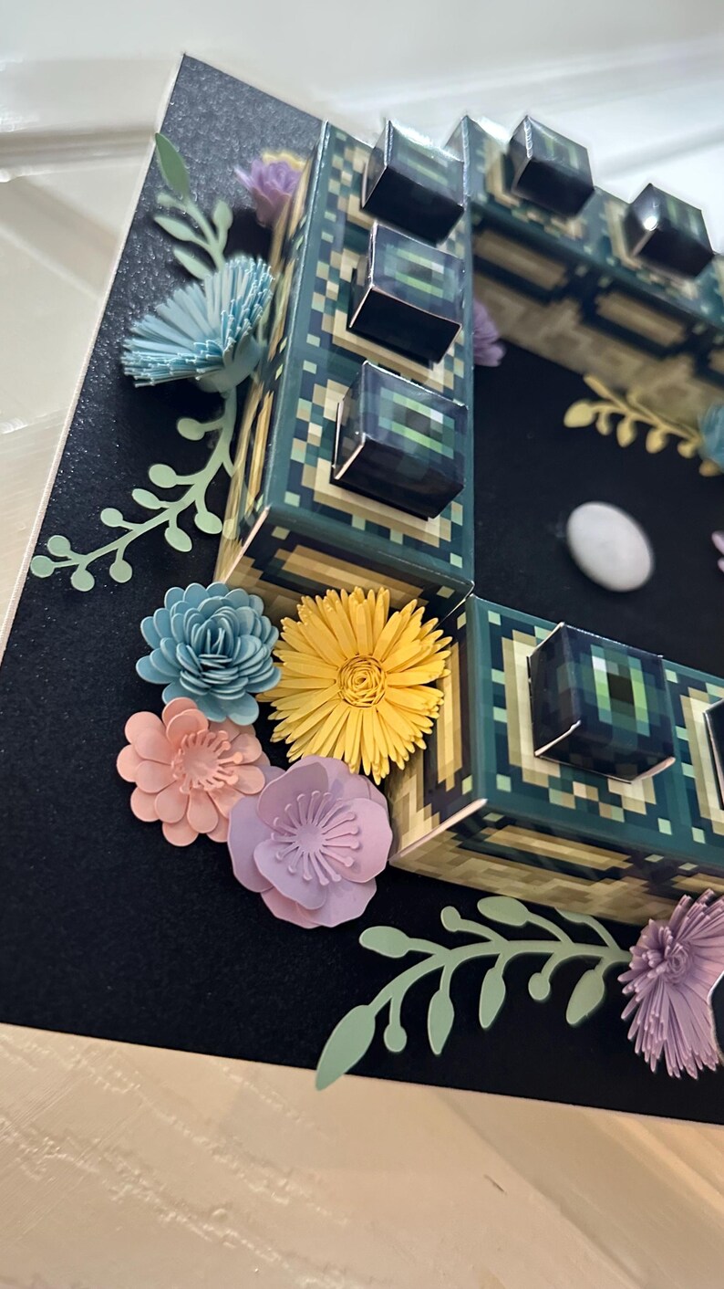 Achievement Made! the End? Grad Cap Topper, Ender Portal Graduation - Etsy