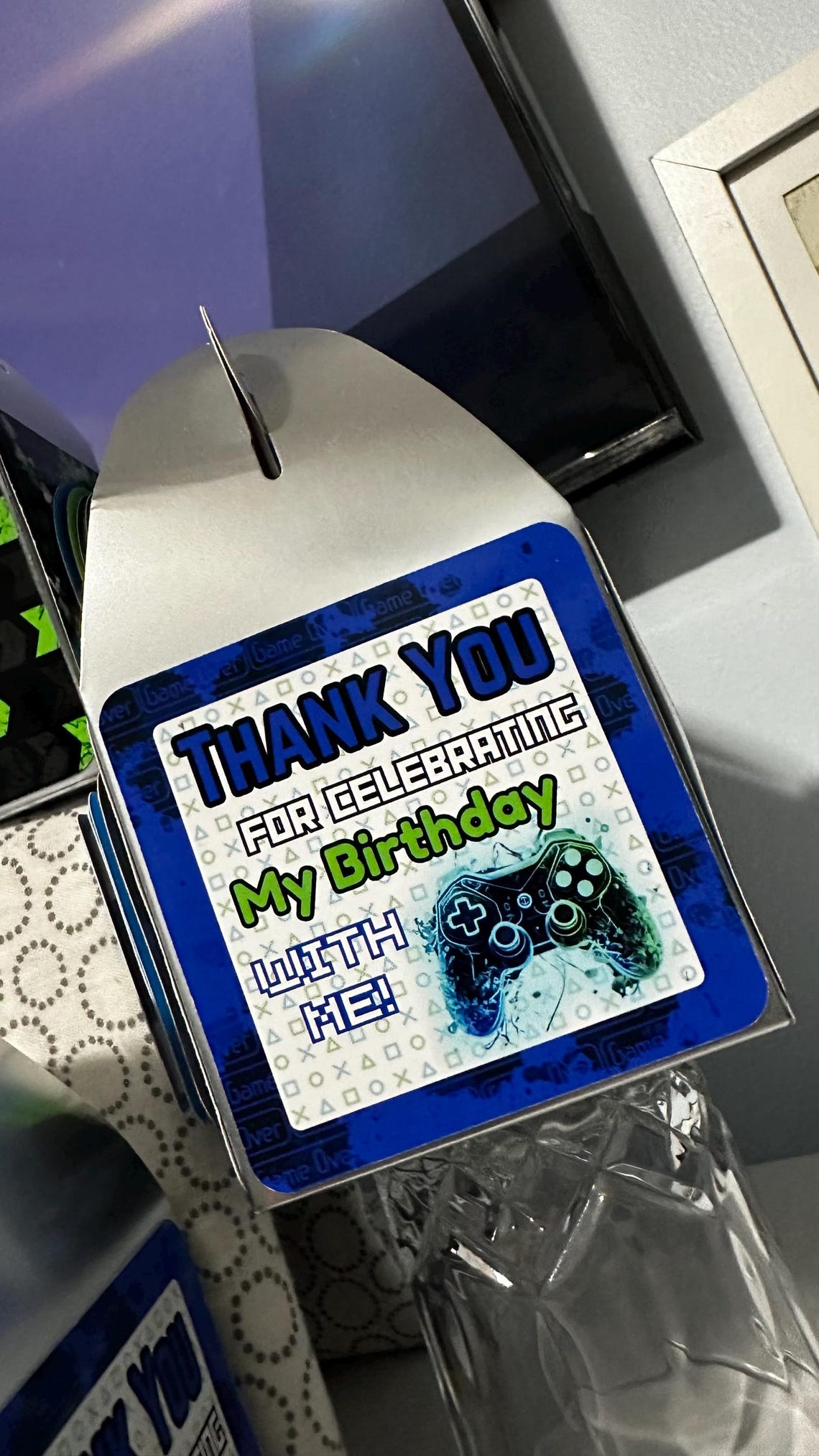 Gamer Gable Boxes, Level Up, Gaming Party, Gamer Party, Favor Boxes - Etsy