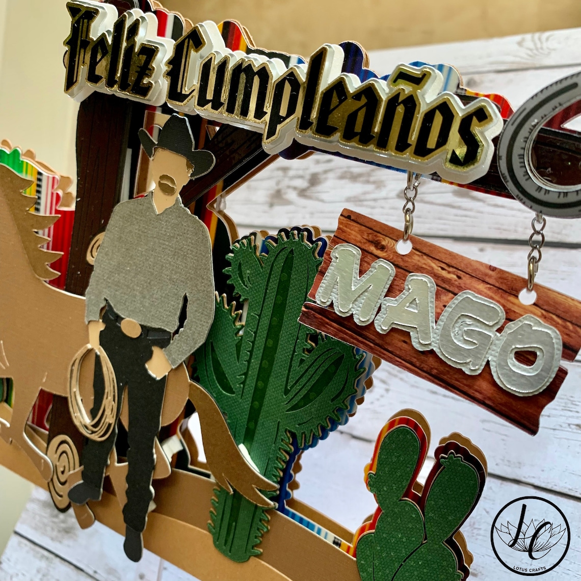 Vaquero, Ranchero Cake Topper Cowboy Theme - Etsy