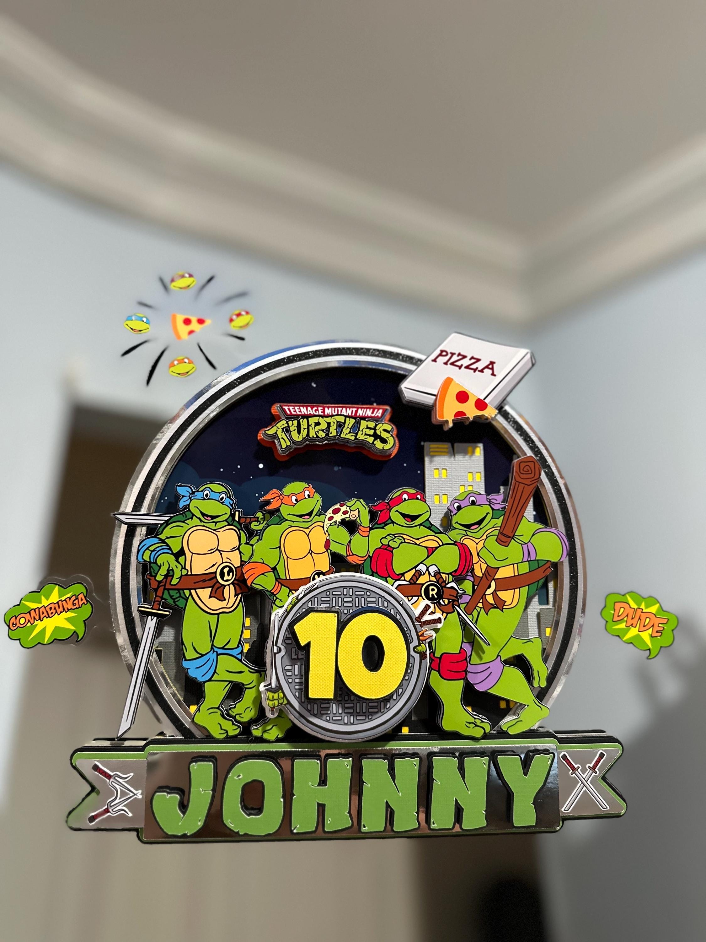 TMNT Cake Topper, Ninja, Turtles!!! - Etsy