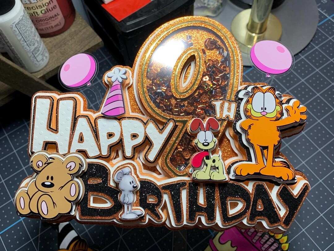 Ginger Cat Cake Topper - Etsy