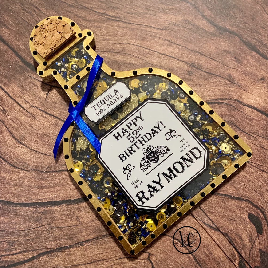 Tequila Patron Shaker Cake Topper - Etsy