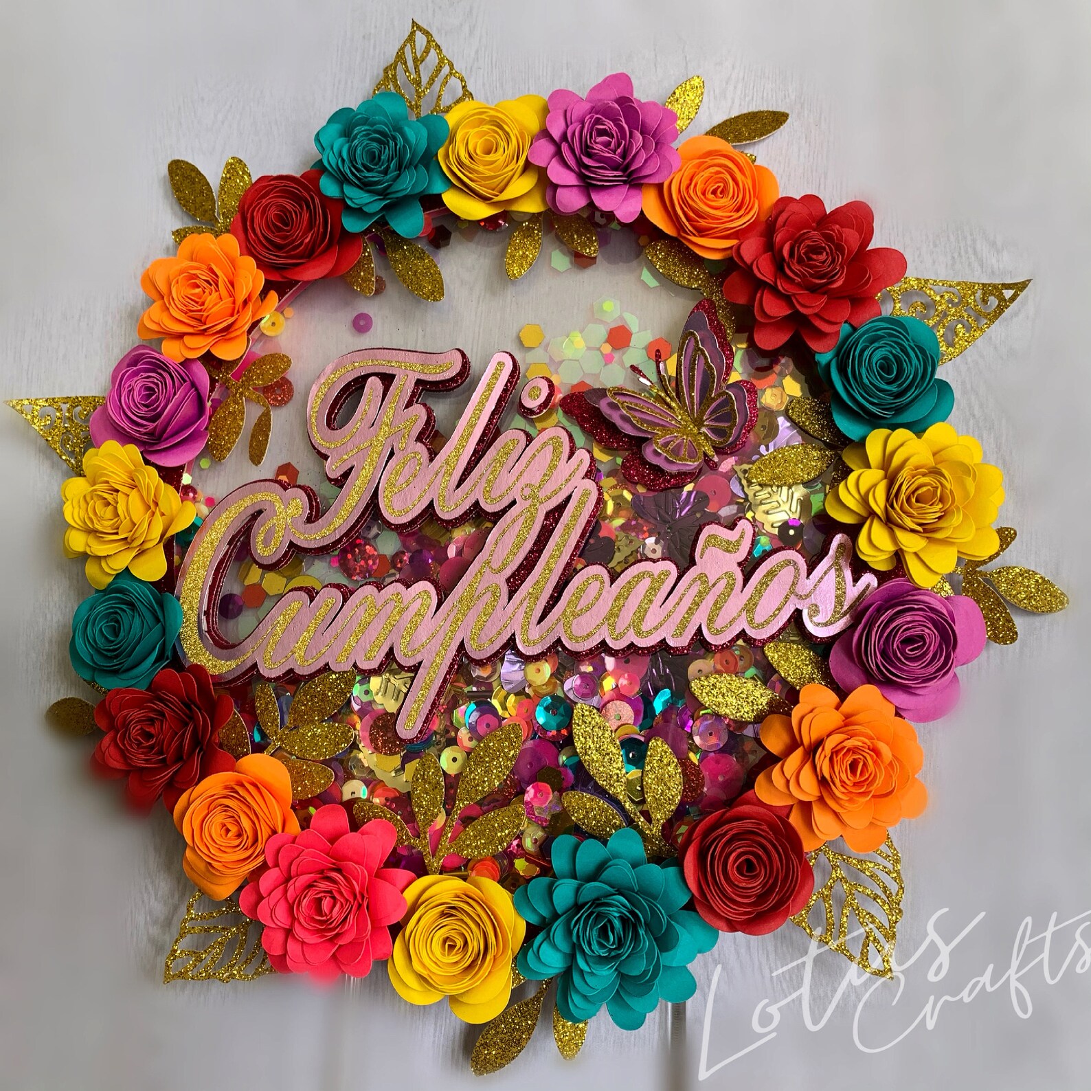 Feliz Cumpleaños Cake Topper - Etsy