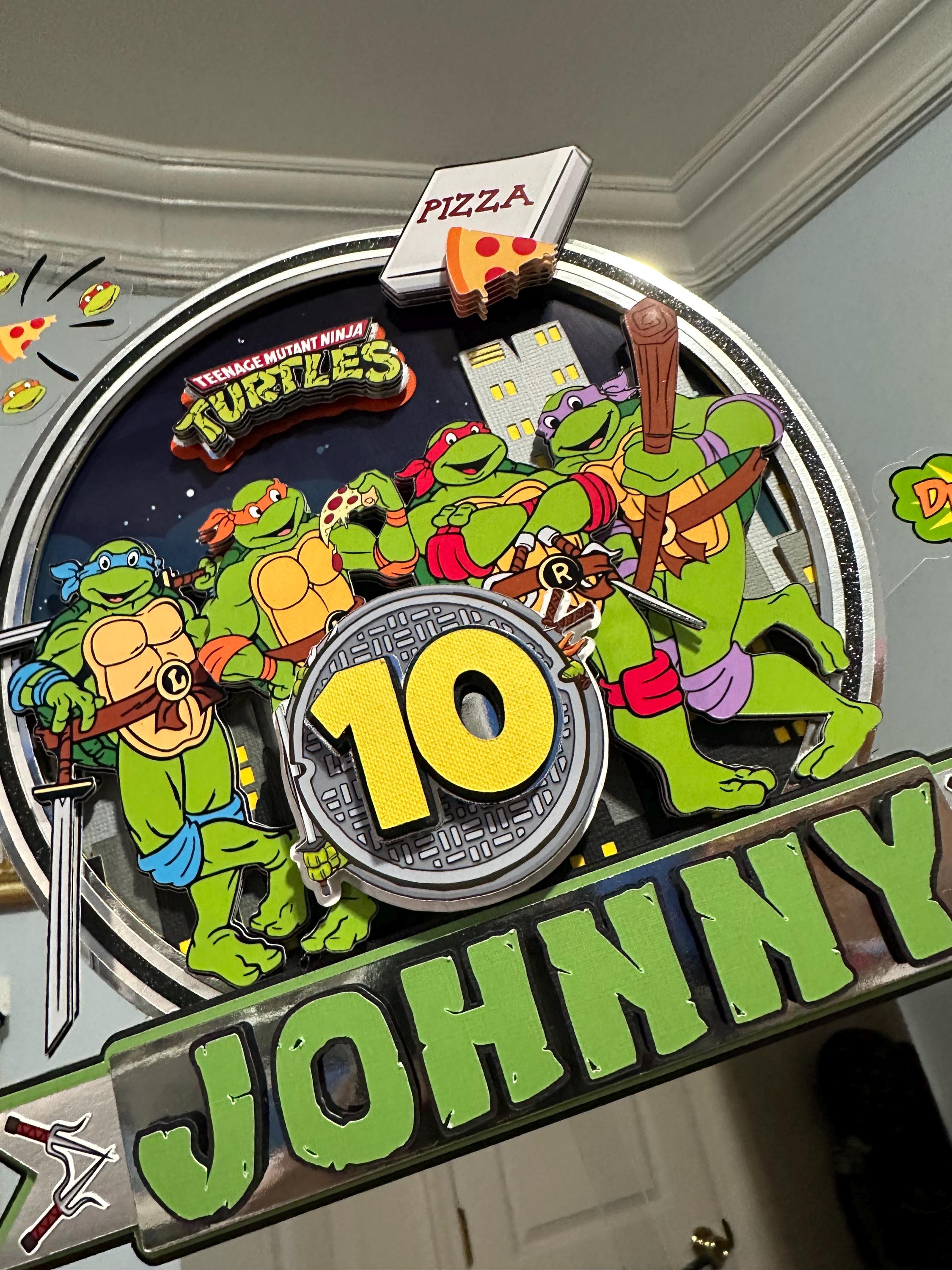 TMNT Cake Topper, Ninja, Turtles!!! - Etsy