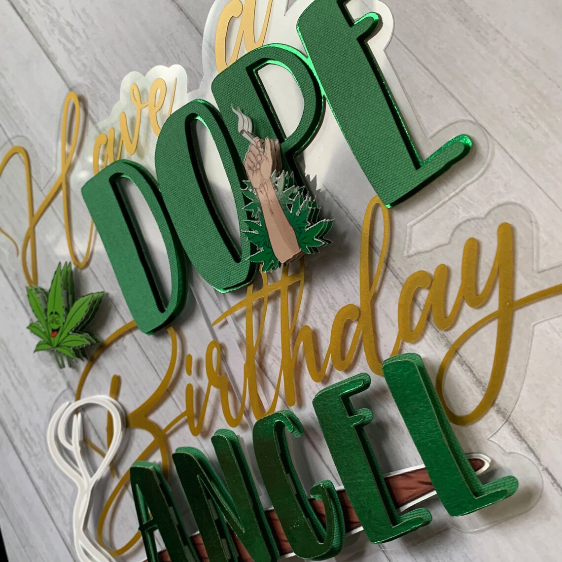 Have A Dope Birthday Cake Topper - Etsy