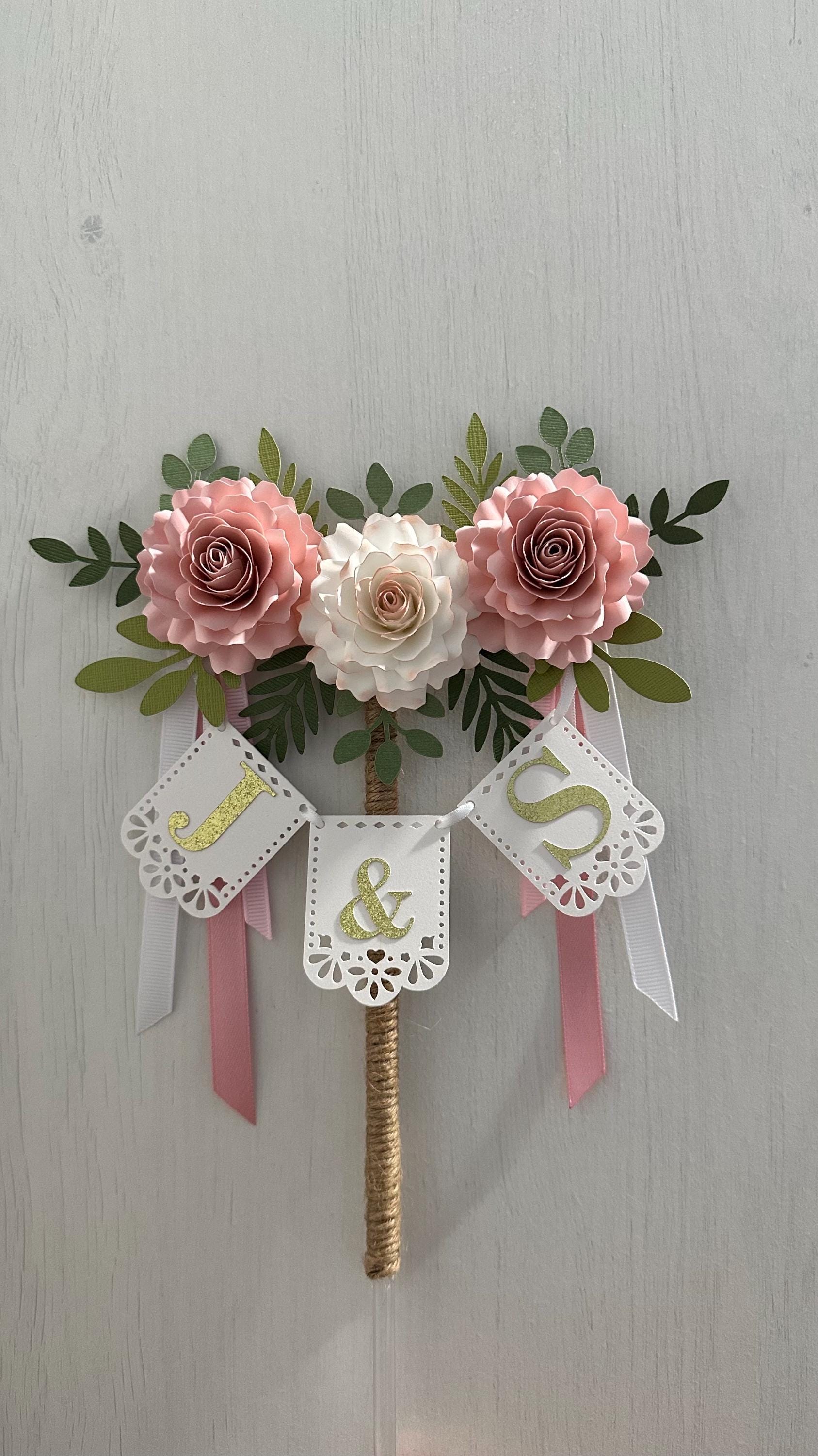Floral Fiesta Birthday Cake Topper, Fiesta Mexicana, Barro, Papel ...