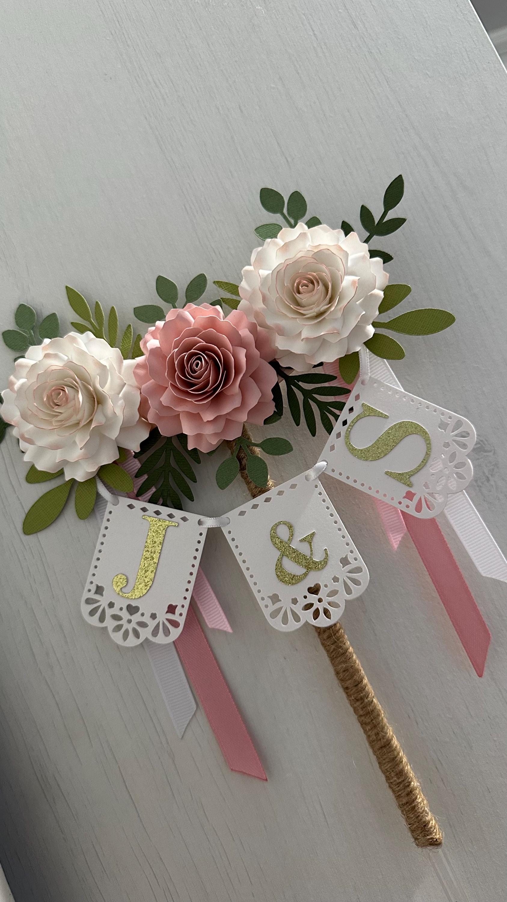 Floral Fiesta Birthday Cake Topper, Fiesta Mexicana, Barro, Papel ...