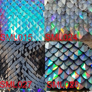 Iridescent Holographic Scalemail Chainmail Choker Necklace Jewelry ...
