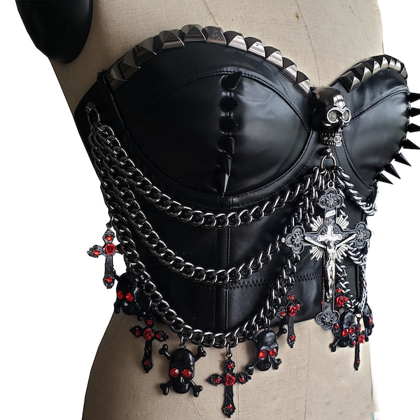 Heavy Metal Corset - Etsy