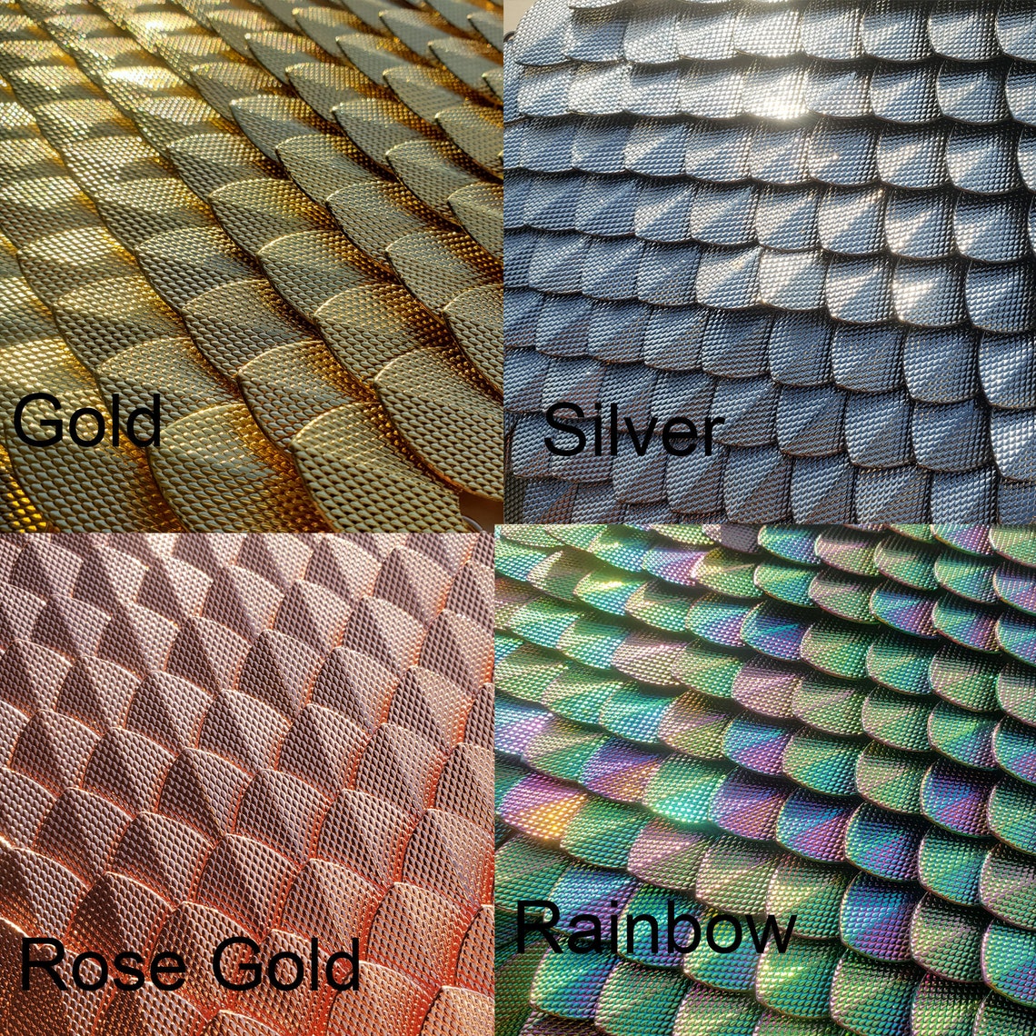 Black Large Alloy Dragon Scales: 500pcs Scalemaille for Cosplay Armor ...