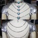 Scalemail Chainmail Harness Shoulder Pauldrons Pieces Vintage Heart ...