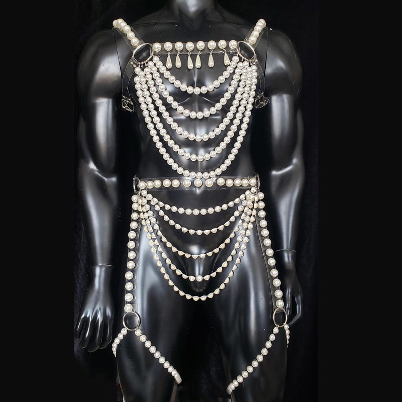 Pearl Harness - Etsy