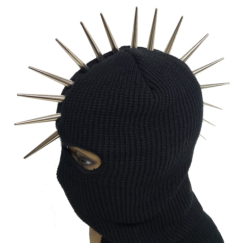 Spiked Mohawk Ski Mask Balaclava Beanie Knitted Masks for Men - Etsy