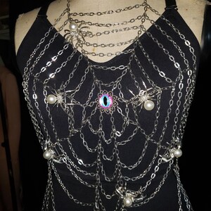 Halloween Costumes,spiderweb Body Chain,burning Man Festival Rave ...