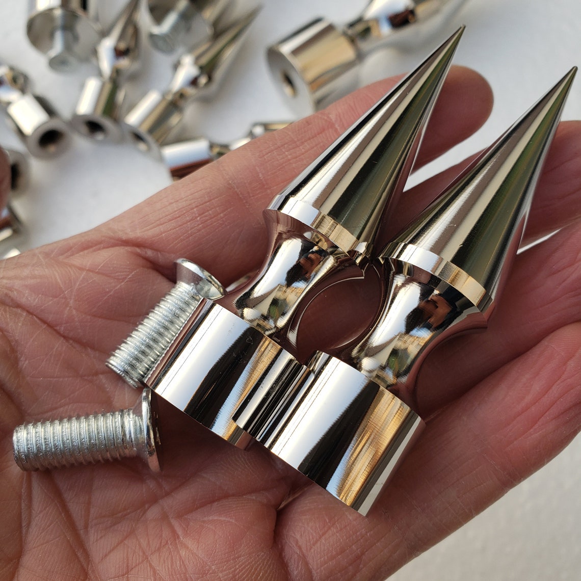 Wholesale 4pcs Giant Tree Spike Studs With Screwback Metal - Etsy