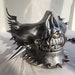 Gothic Skull Maskcyber Goth Spike Studded Maskgothic - Etsy