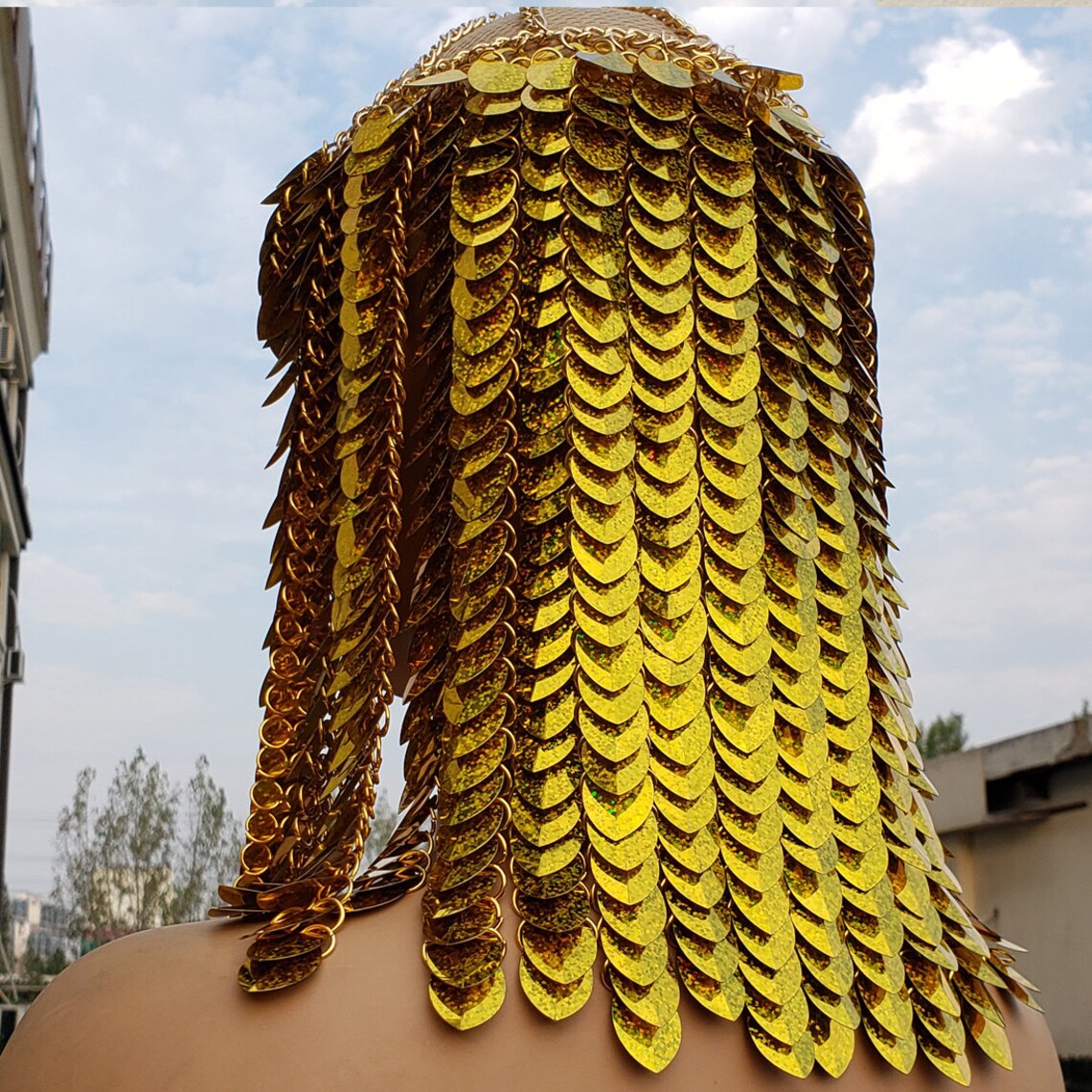 Holographic Scalemail Chainmail Performance | Etsy