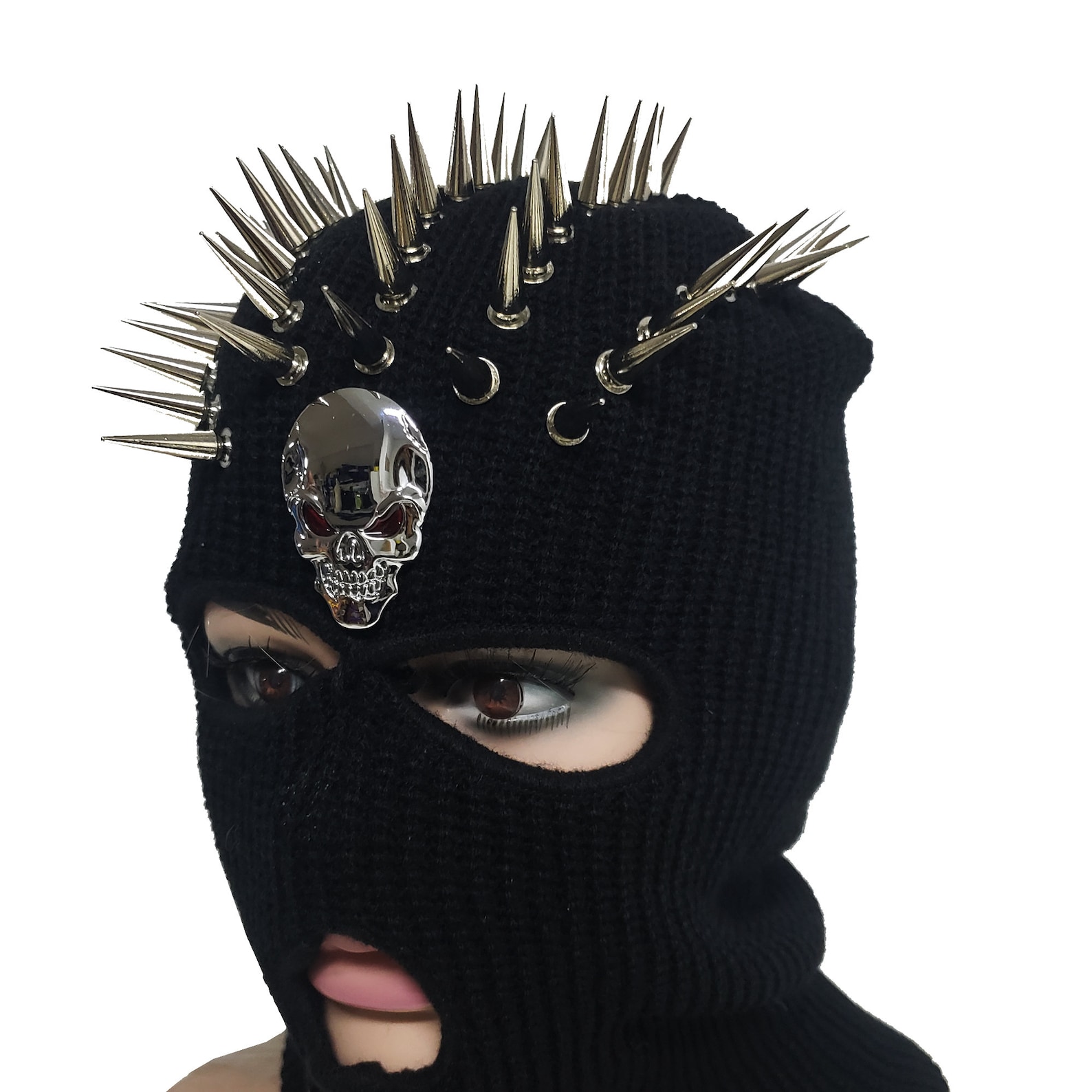 Dragon Claw Spiked Crochet Ski Mask Balaclava Beanie Knitting Masks for ...
