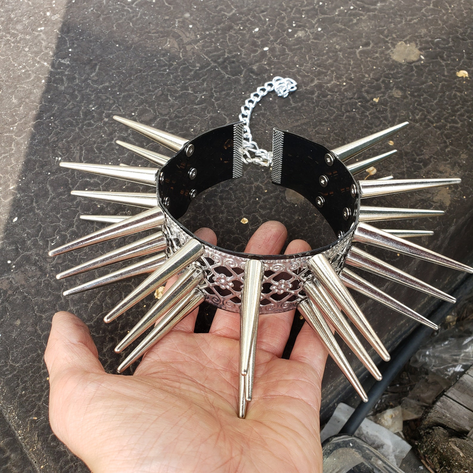 Handmade Jewelry Studded Spike Bracelet Gothic Cuff - Etsy