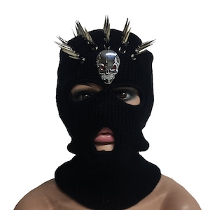 Dragon Claw Spiked Crochet Ski Mask Balaclava Beanie Knitting Masks for ...
