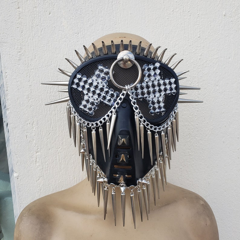 Streampunk Mask,burning Man Festival Mask,rave Mask Halloween Costume ...
