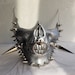 Gothic Skull Maskcyber Goth Spike Studded Maskgothic - Etsy