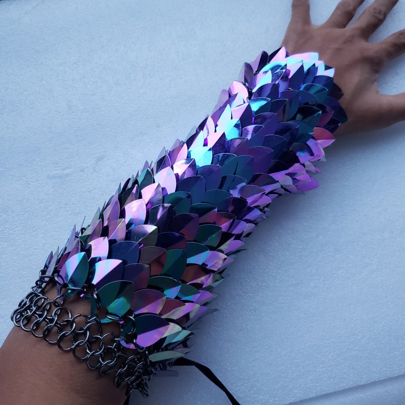 Dragon Scalemail Halter Top, Chainmail Top, Chainmaille Halter,burning ...