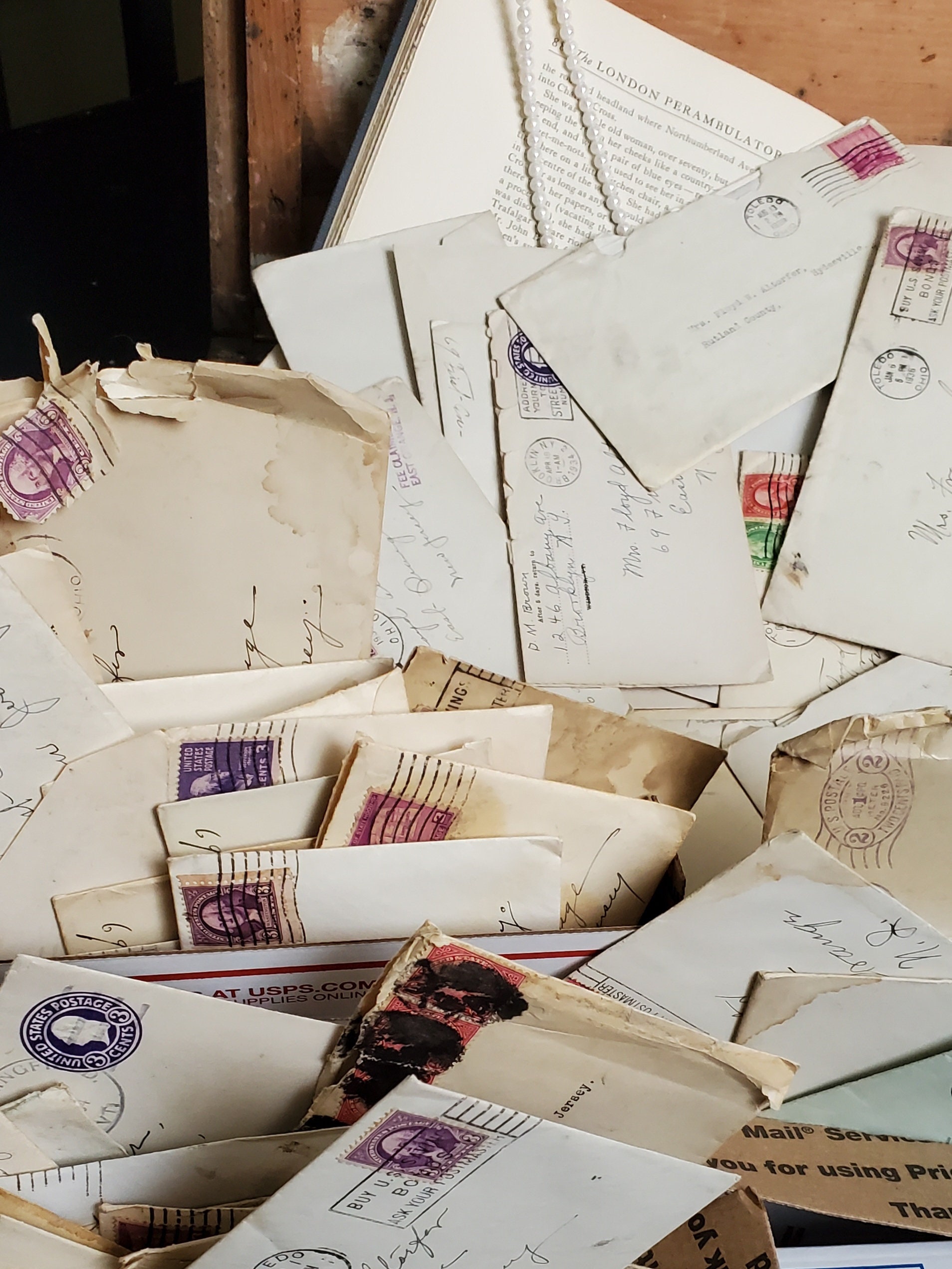 5 10 20 PACK RANDOM LETTERS Mystery Letters 1880 1980 - Etsy