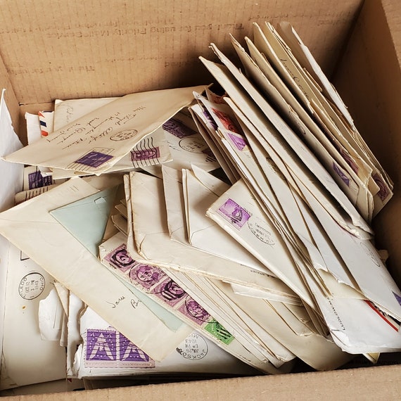 5 10 20 PACK RANDOM LETTERS Mystery Letters 1880 1980 - Etsy