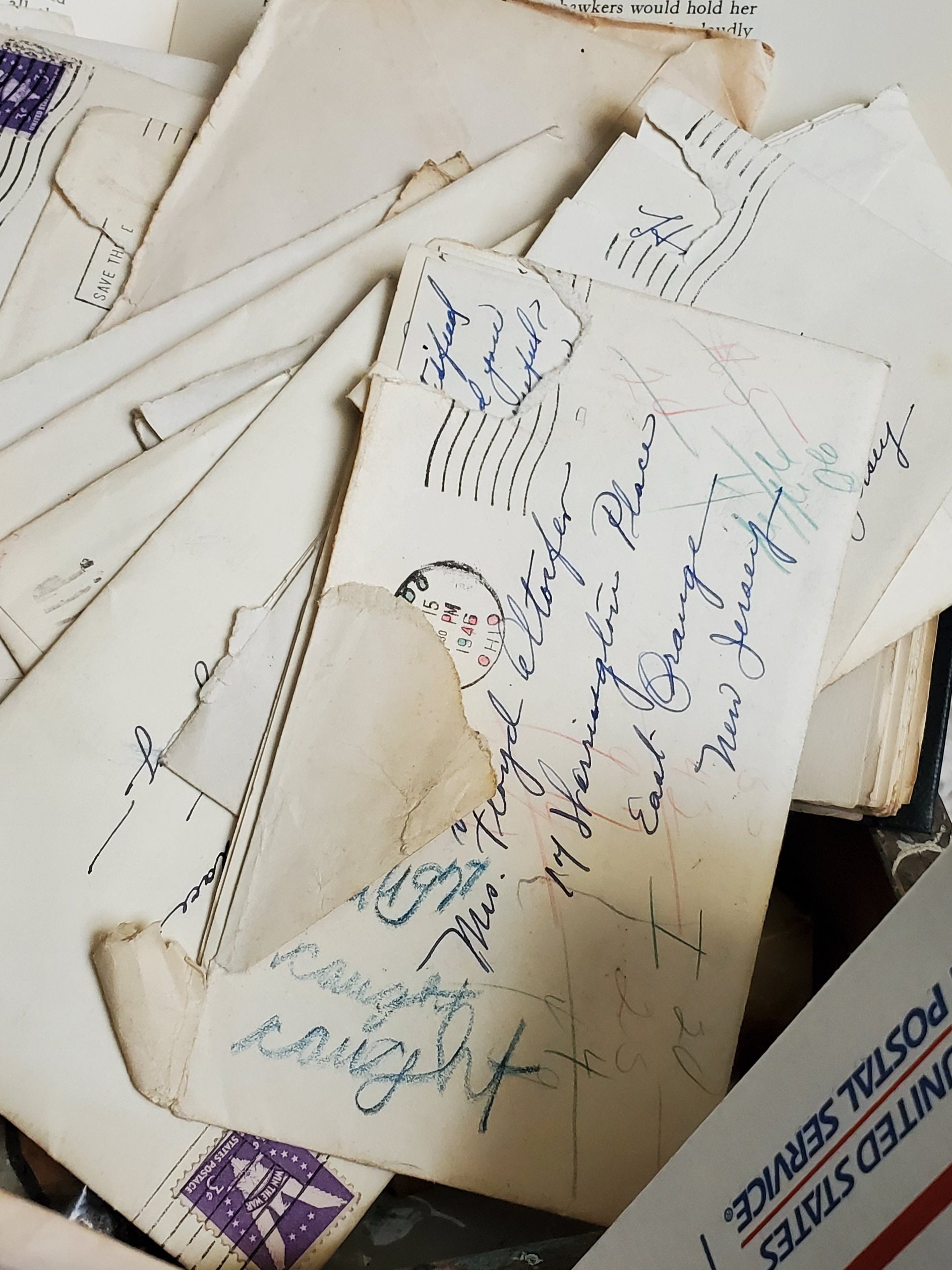 5 10 20 PACK RANDOM LETTERS Mystery Letters 1880 1980 - Etsy