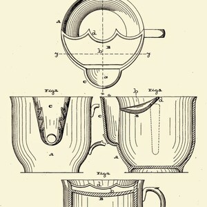 Mustache Coffee Cup, Mustache Guard Teacup, Gentleman's Cup Facial Hair ...