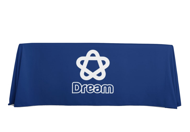 Custom Printed Company Tablecloth With Logo - Etsy