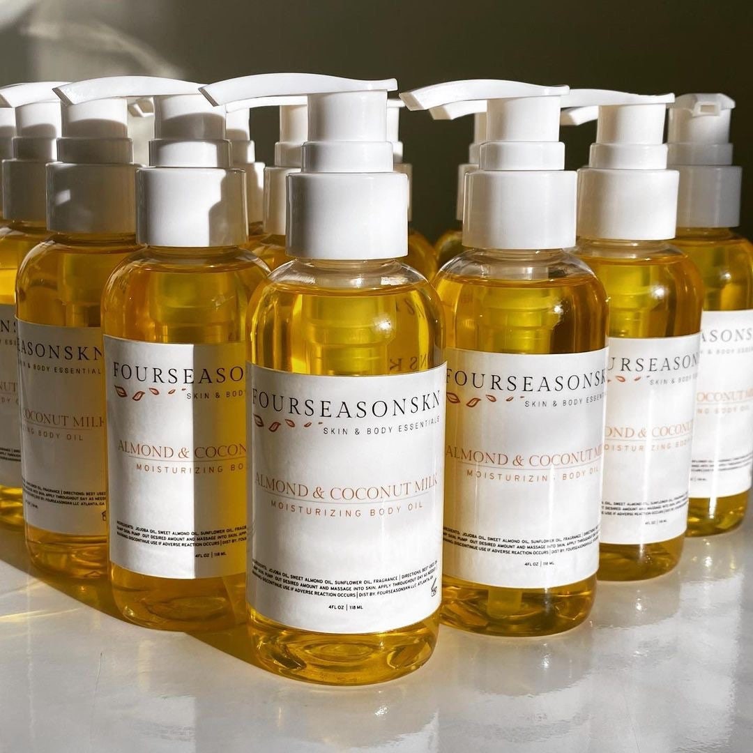 Moisturizing Body Oil Natural Body Oil - Etsy