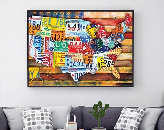 World Map Diamond Painting - Etsy UK