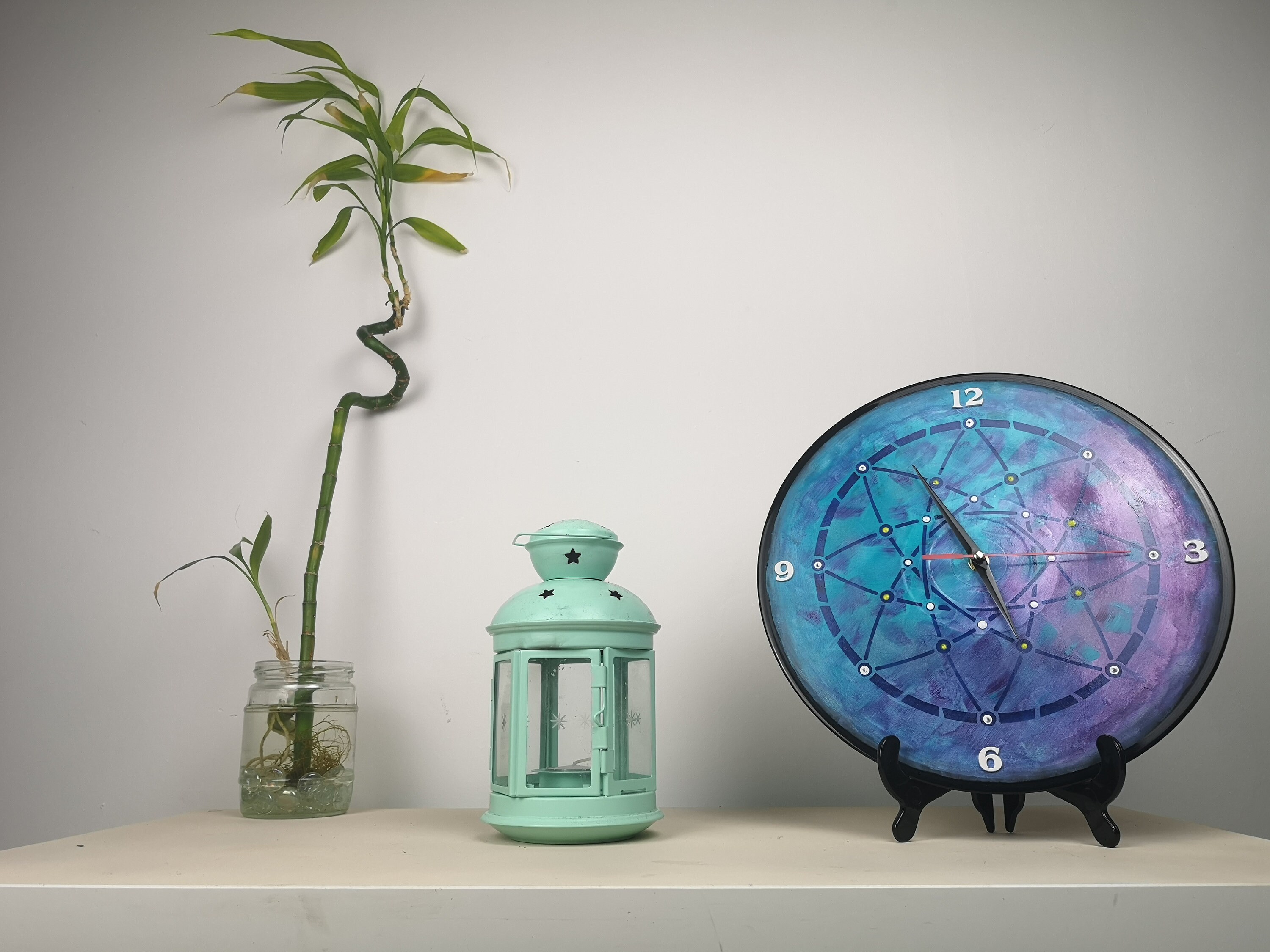 Reloj Cósmico Negro 12 30.48cm - Etsy España