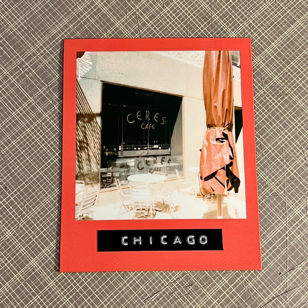 CERES CAFE, Chicago Loop Limited Edition Original Instant Film Photo 1/ ...