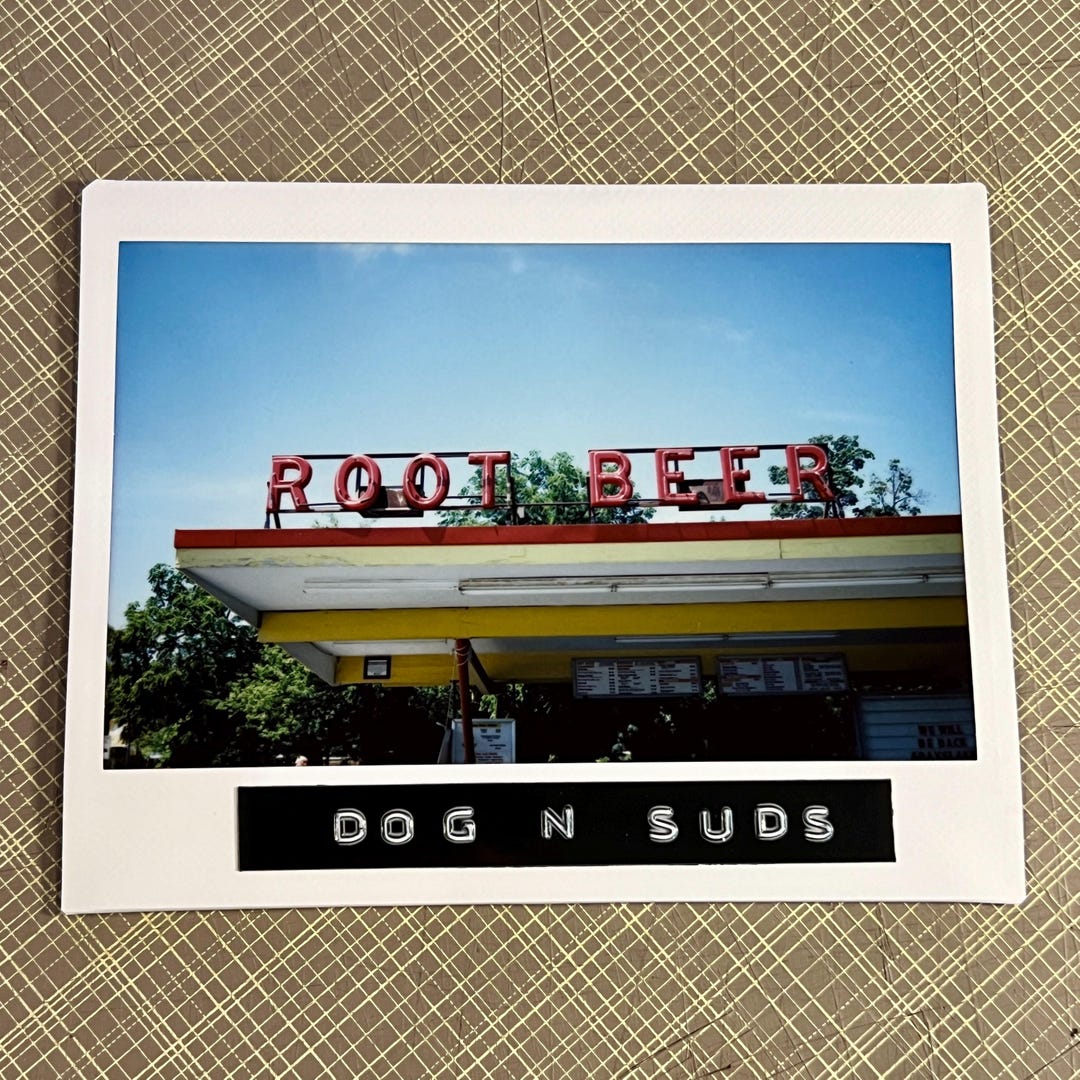 ROOT BEER Limited Edition Original Instant Film Photo 1/1 Unframed ...