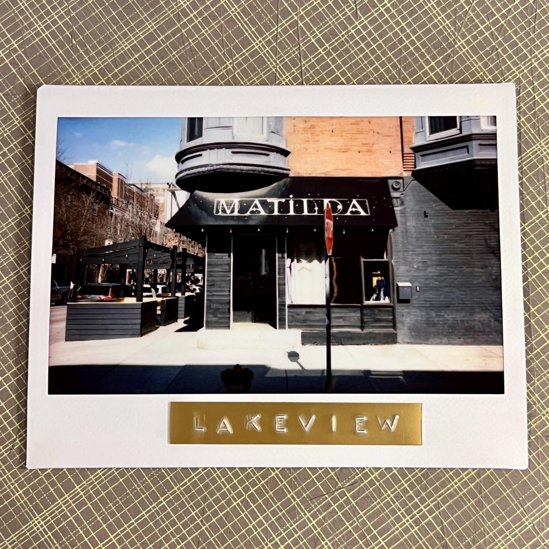 MATILDA, Lakeview, Chicago Limited Edition Original Instant Film Photo ...