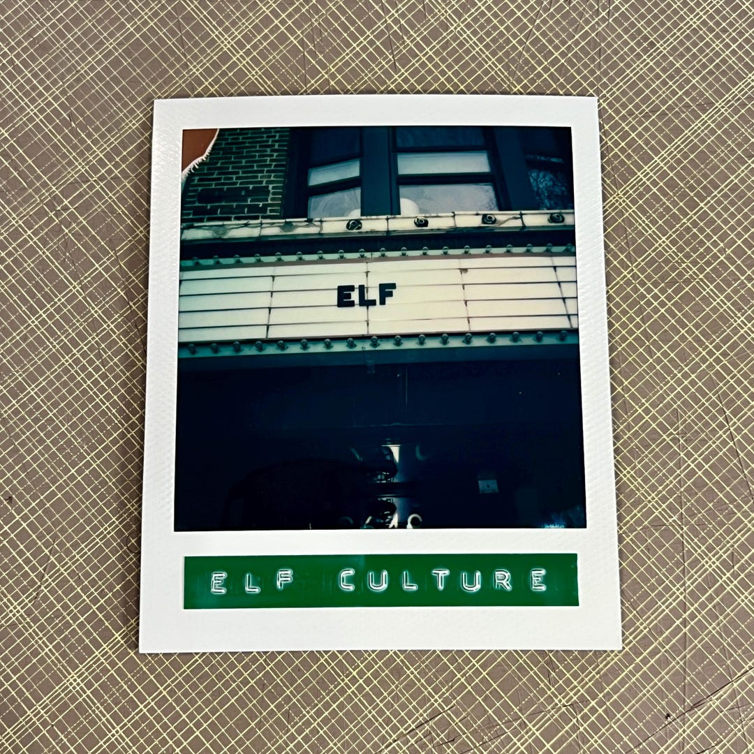 ELF, Movie Theater Marquee - Limited Edition Original Instant Film ...