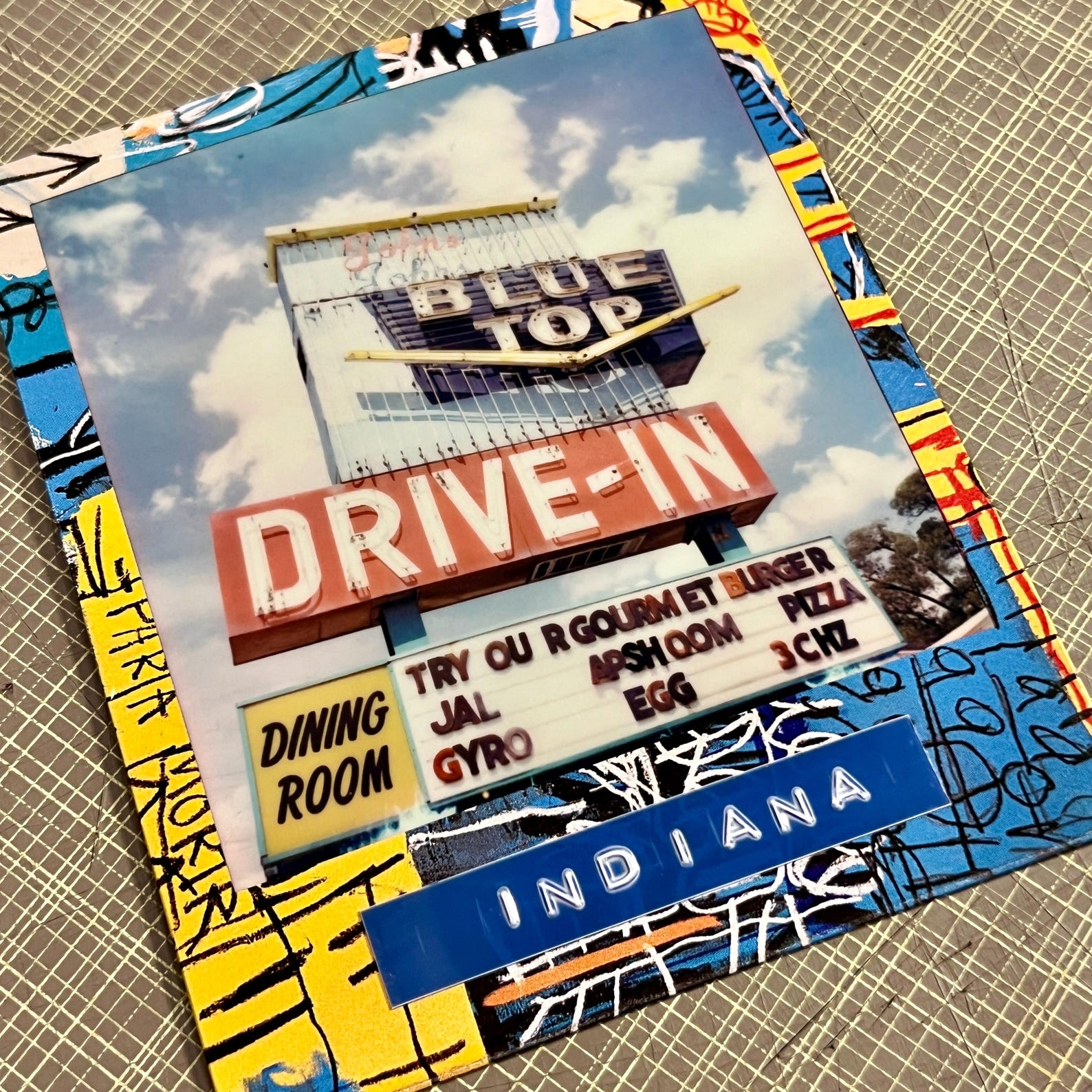 BLUE TOP Drive In, Highland, Indiana Limited Edition Original Instant ...