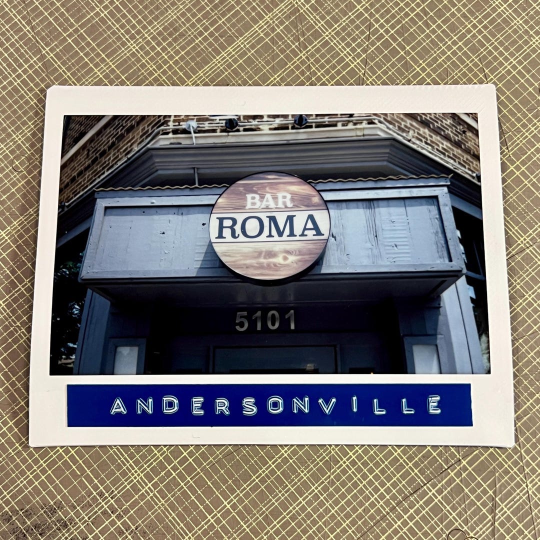 BAR ROMA, Chicago - Limited Edition Original Instant Film Photo #1/1 ...