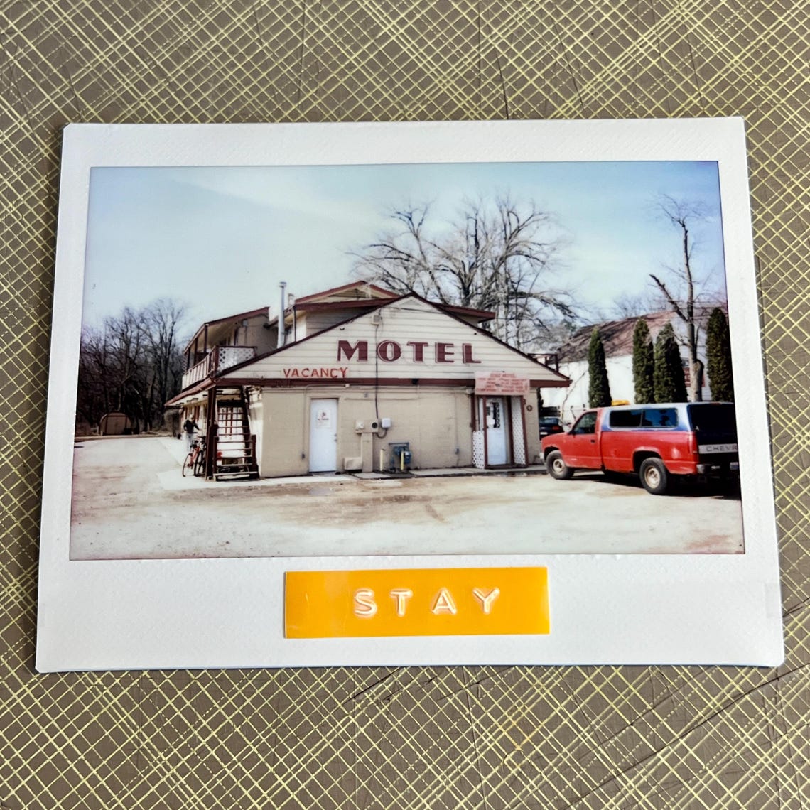 MOTEL Limited Edition Original Instant Film Photo 1/1 Unframed ...