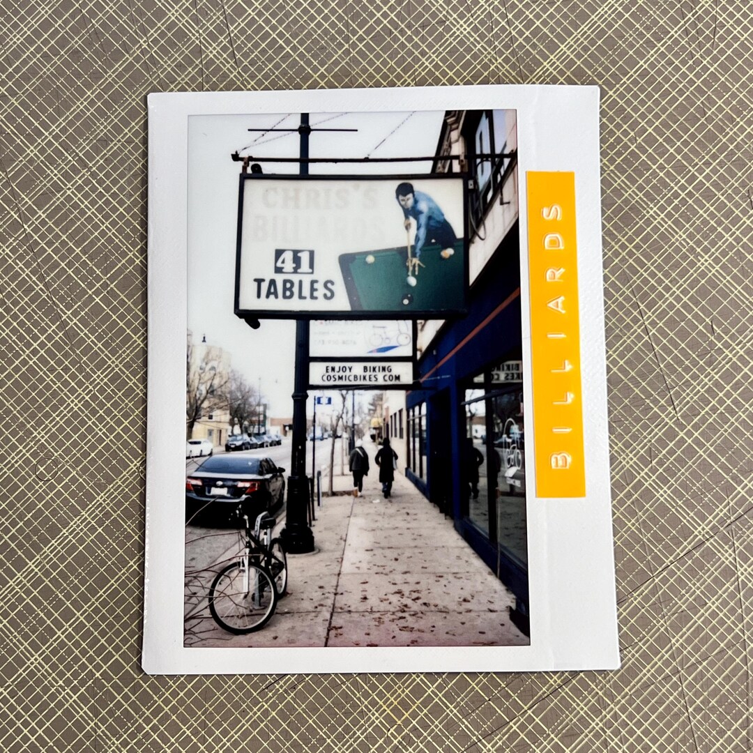 CHRIS'S BILLIARDS, Portage Park, Chicago - Limited Edition Original ...