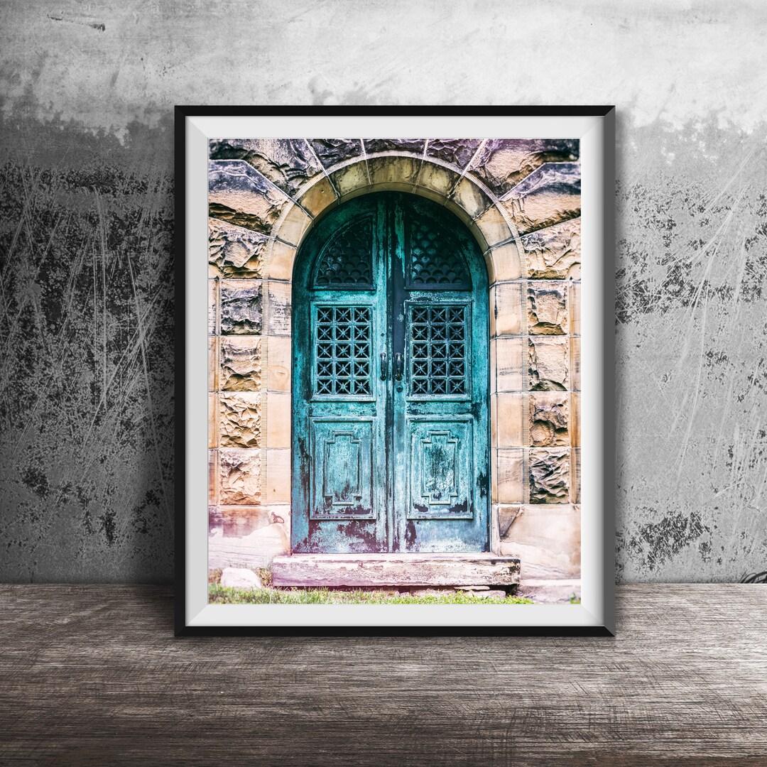 Cemetery Door Photography Print Unframed Wall Art Print Original Photo ...