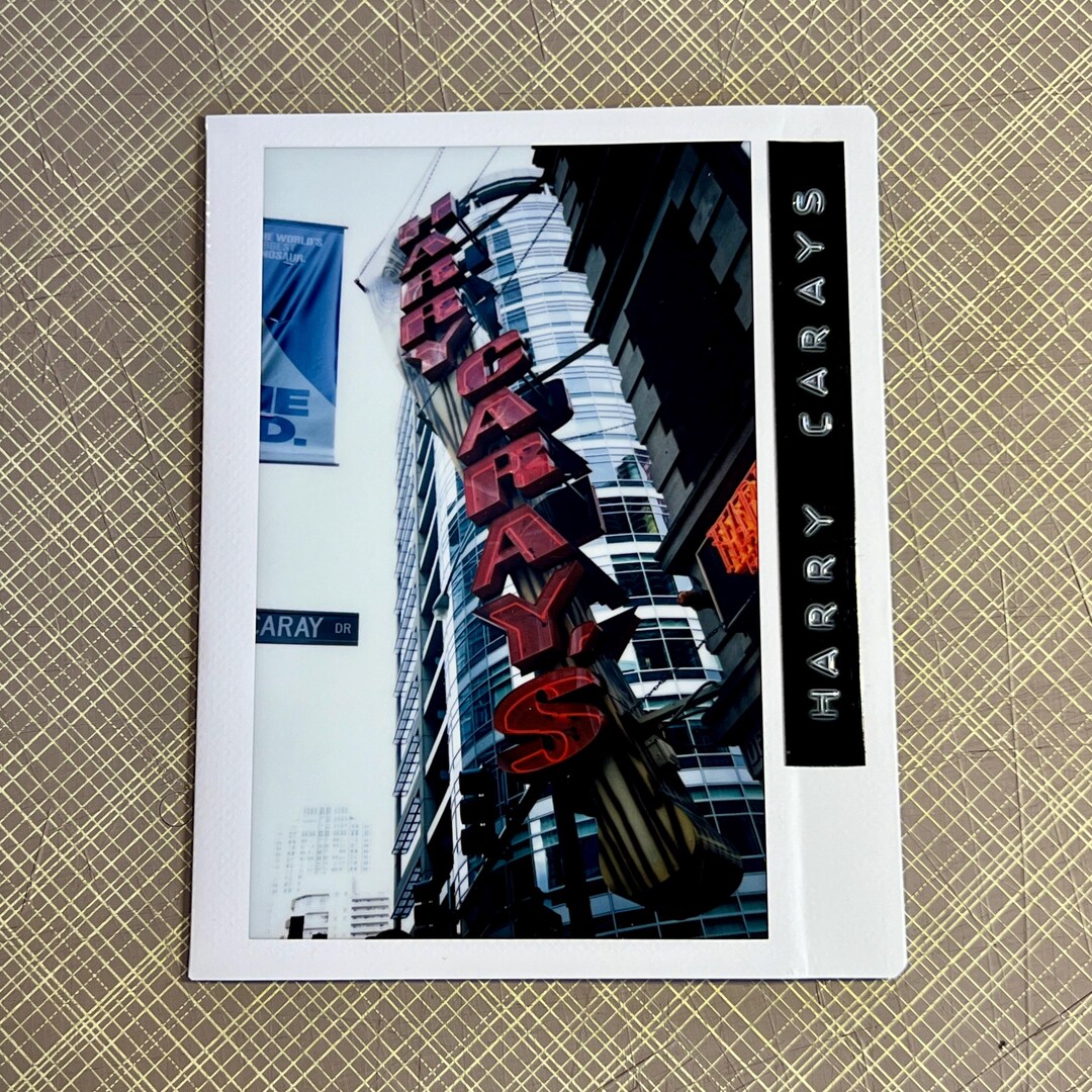 HARRY CARAY'S, CHICAGO - Limited Edition Original Instant Film Photo #1 ...
