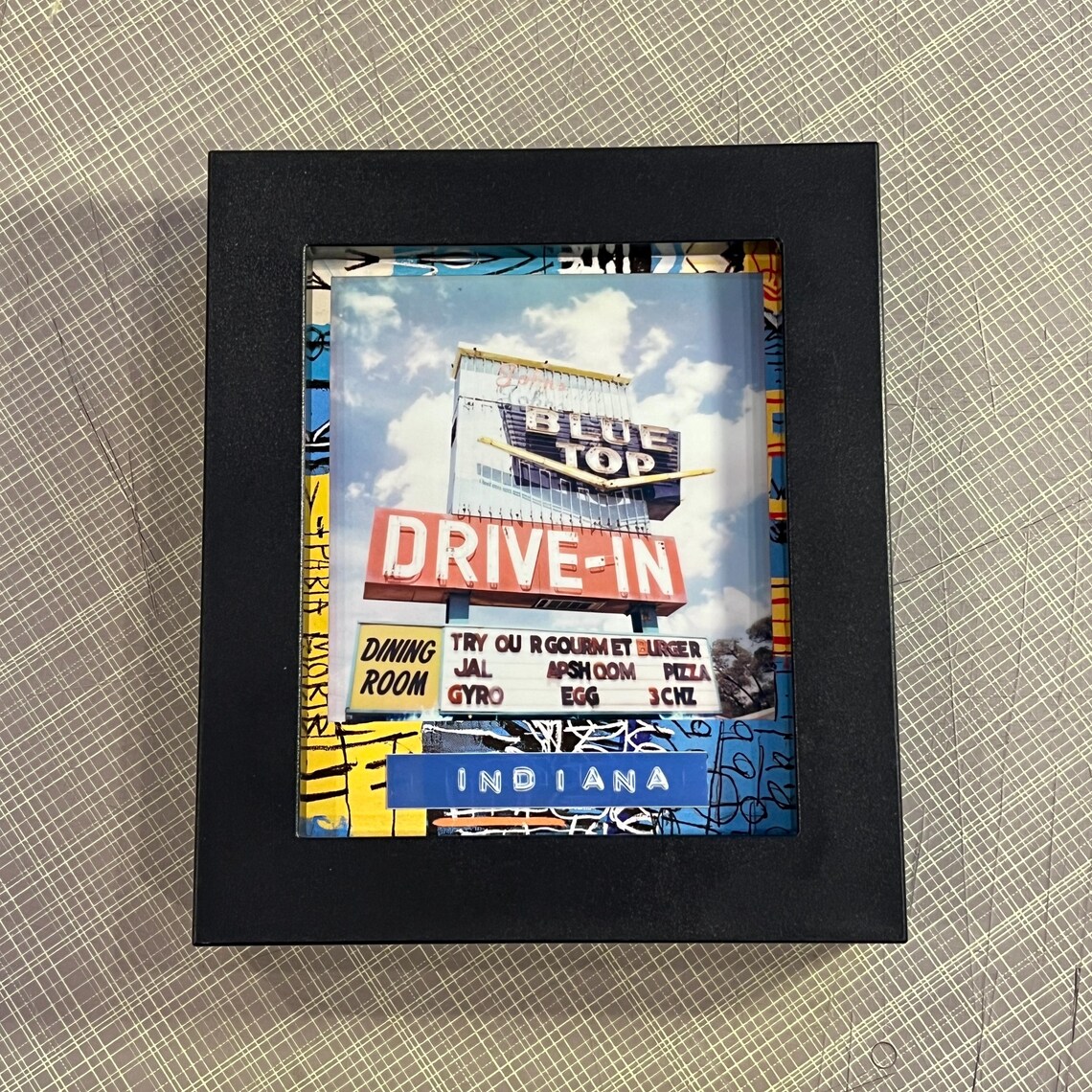 BLUE TOP Drive In, Highland, Indiana Limited Edition Original Instant ...
