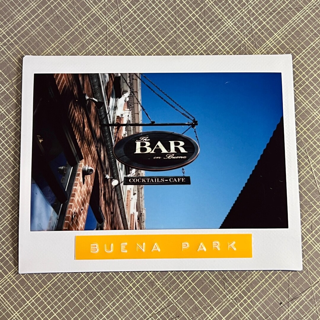 BAR ON BUENA, Uptown, Chicago - Limited Edition Original Instant Film ...