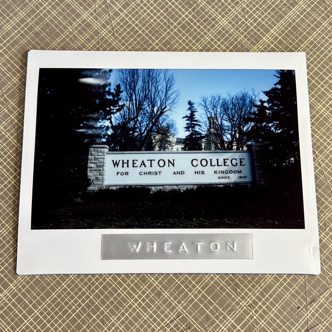 WHEATON COLLEGE, ILLINOIS Limited Edition Original Instant Film Photo 1 ...